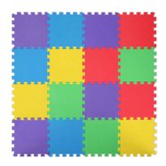 New Kids Puzzle Exercise Play Mat With Textures and Borders Blue ...