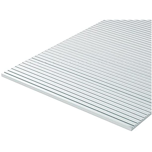 Evergreen Scale Model Plastic Sheet Car Siding Thickness 1mm Groove ...
