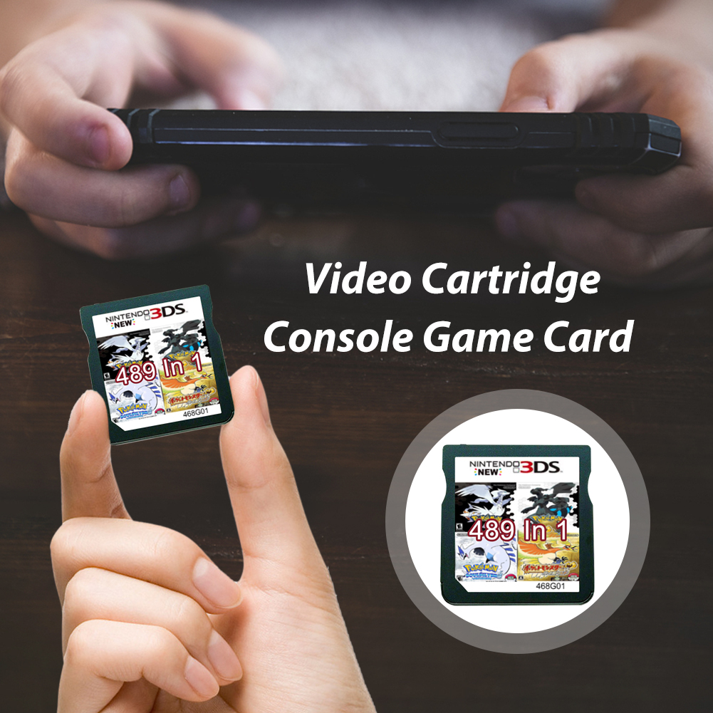 Tarjeta De Juego De Consola De Cartucho De Video 520 en 1 NDS Game Pack ...