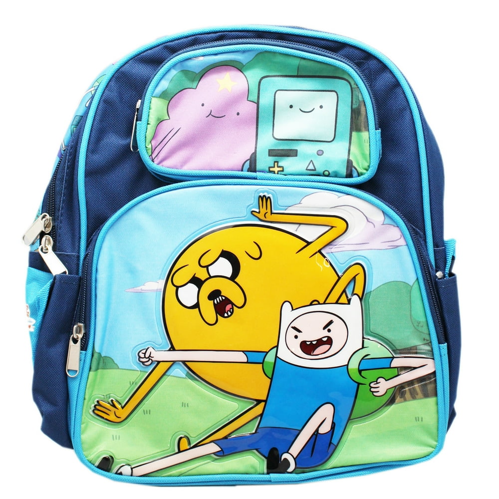 Adventure Time Adventure Time Finn And Jake Fighting Moves Small Size Backpack 12in