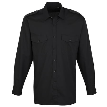 Premier Mens Long Sleeve Pilot Plain Work Shirt - Walmart.ca