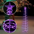 Presence Spiral LED Christmas Tree, RGB Lights with Remote Control ...