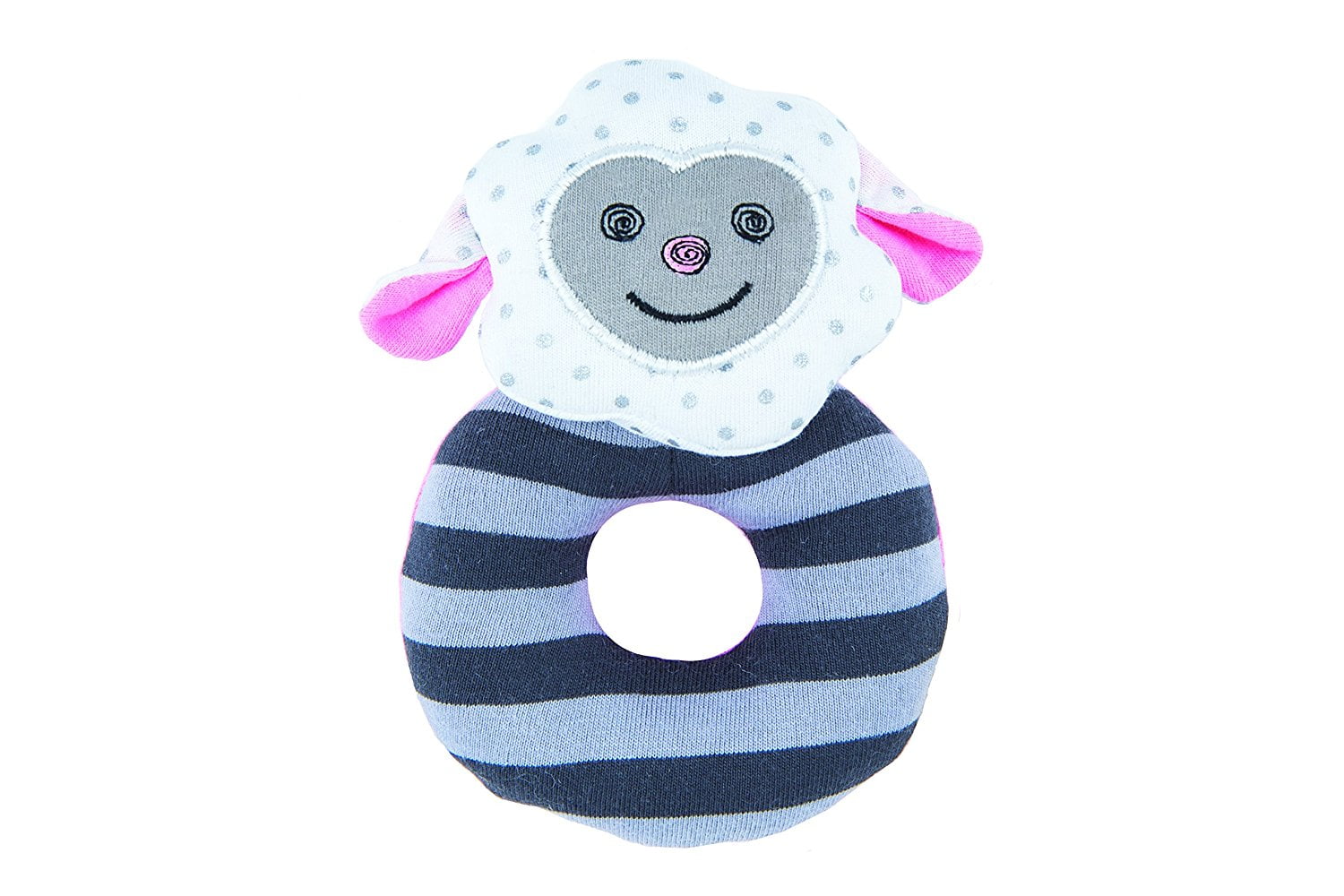 Organic Farm Buddies, Dreamy Sheep Teething Rattle, Apple Park Organic ...