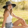 Solar Fans Hat with Wide Brim – 2 Removable Fans, 800mAh Battery, 2 ...