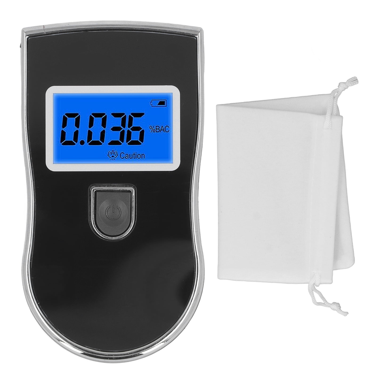 Detector digital de alcoholímetro Ticfox con 5 boquillas Pantalla LCD ...