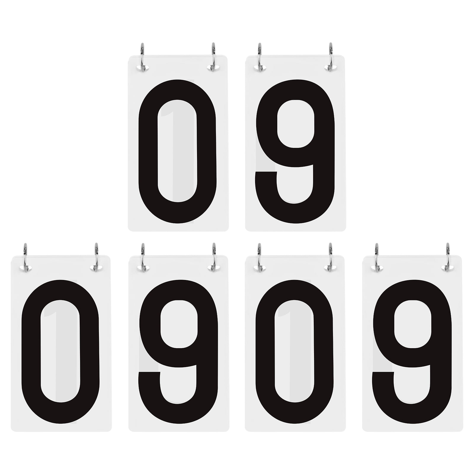 Click here for Gogo 6 Sets Black Score Reporter  3-1/8 X 5-1/2 In... prices