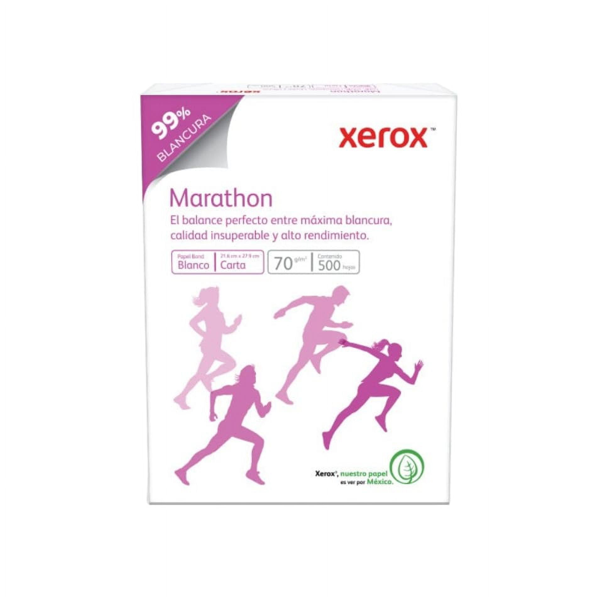 Paquete De Hoja Bond Carta Xerox Marathon 500 Hojas 1 Resma Xerox 500 ...