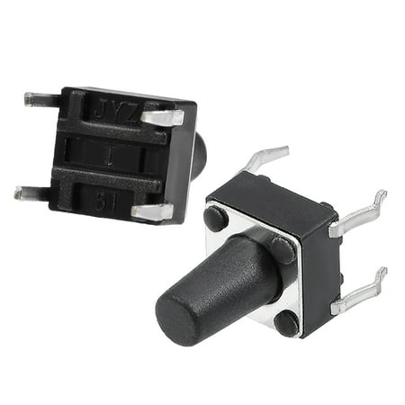 6x6x8.5mm Panel Mini/Micro/Small PCB Momentary Tactile Tact Push Button ...