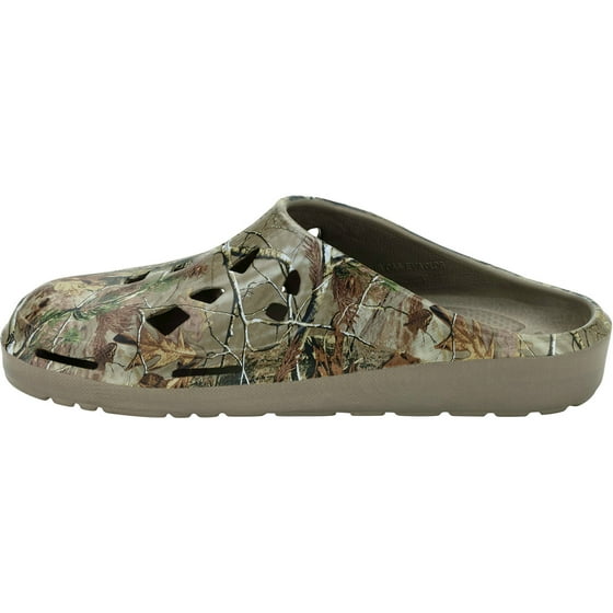 Realtree - Realtree Men's Casual Clog Shoe - Walmart.com