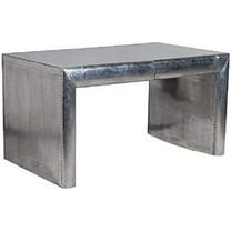 NauticalMart Aviator Writing Blackhawk Desk - Aluminium Table Mid ...