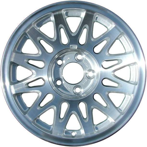 16 X 7 Reconditioned OEM Aluminum Alloy Wheel, Silver, Fits 1998-2002 ...