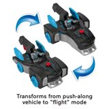 Imaginext Bat-Tech Batmobile Transforming Vehicle & Light-Up Batman ...
