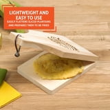 Imusa Traditional Small Wood "Tostonera" Plantain Kitchen Press,1 count ...