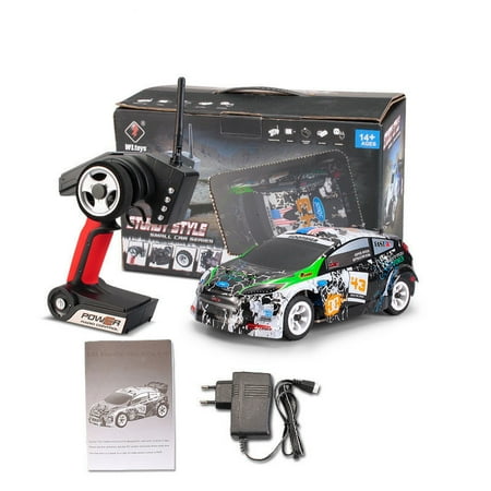 Wltoys K989 1/28 2.4G 4WD Brushed RC Remote Control Rally Car RTR with ...