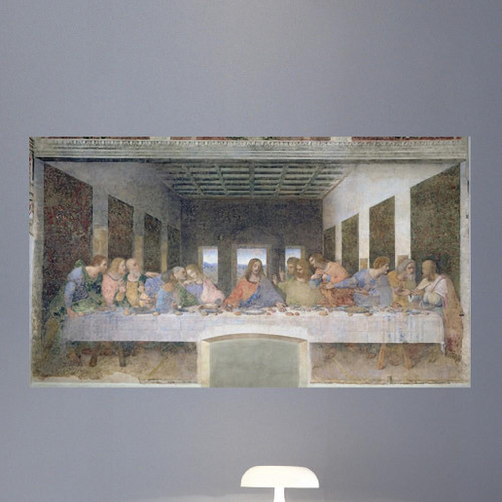 Wallhogs Da Vinci The Last Supper (15th) Wall Mural - Walmart.com