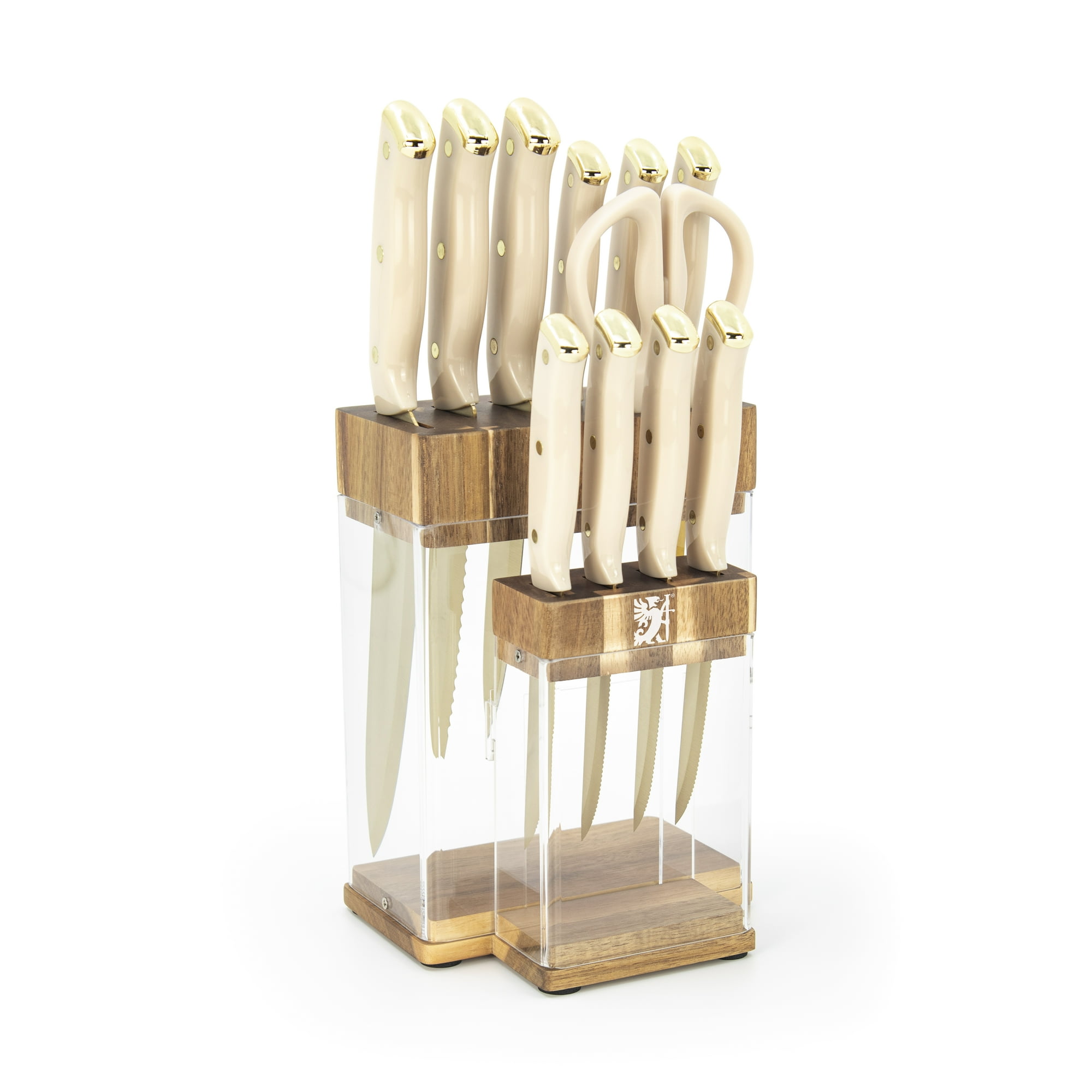 Click here for Sabatier 12 Pc Knife Set Gold Blade prices