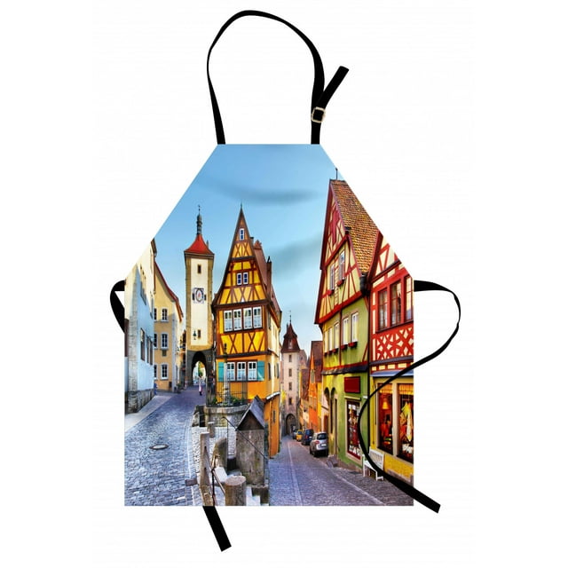 German Apron Rothenburg ob der Tauber Bavaria Germany Famous Street ...