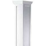 8"W x 12'H Endura-Craft Square Non-Tapered, Recessed Panel Column ...