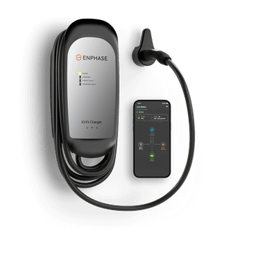 Enphase Smart Level 2 EV Charger with Wi-Fi, Safety Certified, 40 Amp ...
