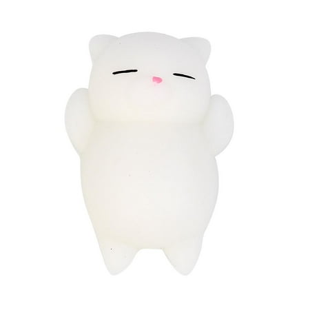 Cute Mochi Squishy Cat Squeeze Healing Fun Kids Kawaii Toy Stress ...