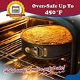 9 Inch Non-stick Cheesecake Pan Springform Pan with Removable Bottom ...
