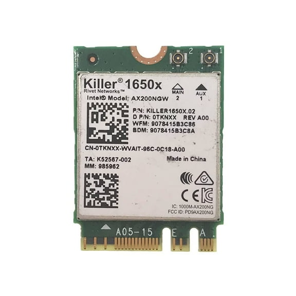 Intel BE1750x Killer Series Upgraded BE200 WiFi 7 Card | Gaming WiFi ...