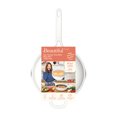 Beautiful All-in-One 4 QT Hero Pan with Steam Insert, 3 Pc Set, White ...