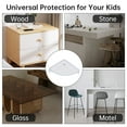 Tomorotec 36-Pack Child Safe Corner Protectors, Clear Edge Guards for ...