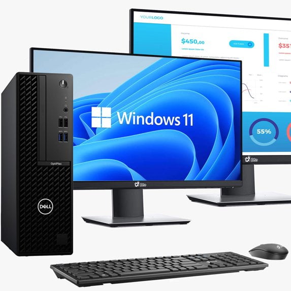 Restored Dell OptiPlex Desktop Computer SFF - Business Desktop PC ...