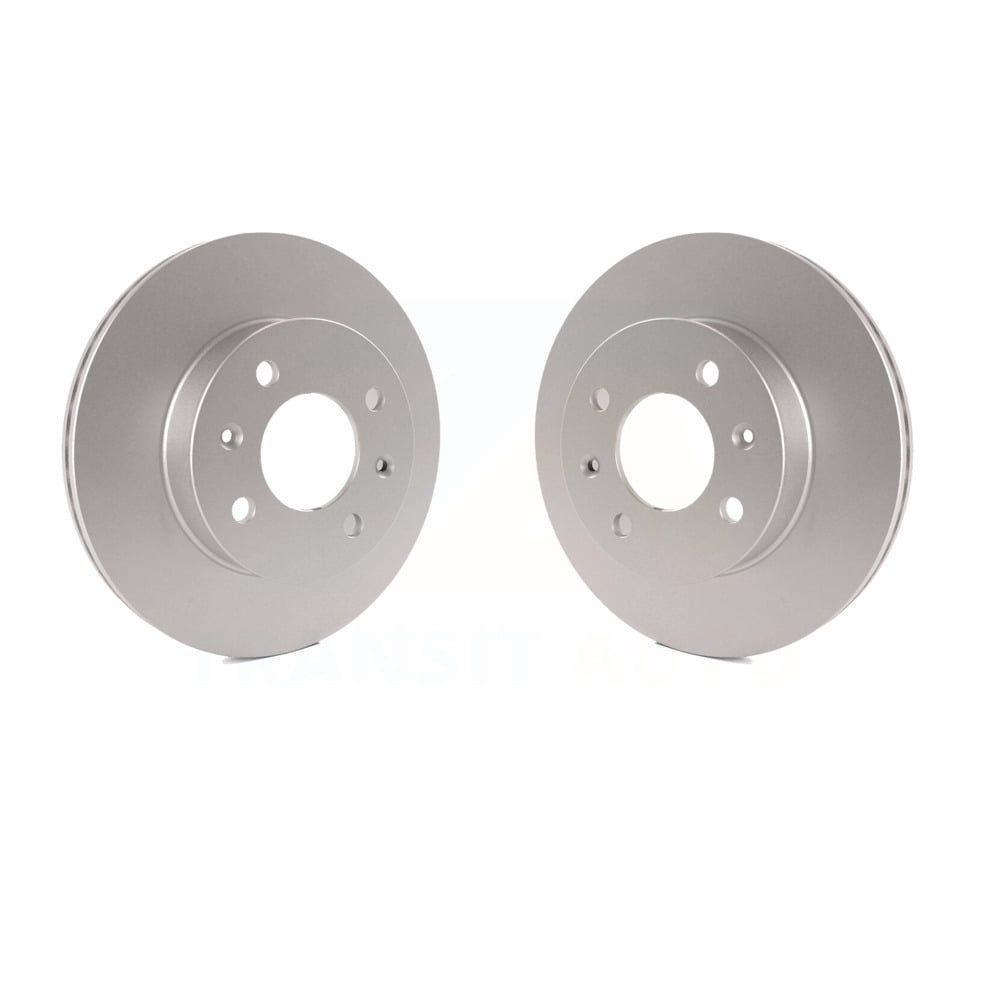 Front Coated Disc Brake Rotors Pair For Hyundai Accent | Walmart Canada