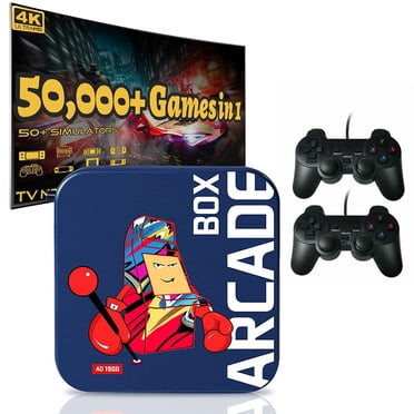 Legends Flashback BOOM! HDMI Game Console with 50 Games, Black ...