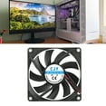 Powerful 80mm Computer Cooling Fan For Gaming PC Servers Heat ...