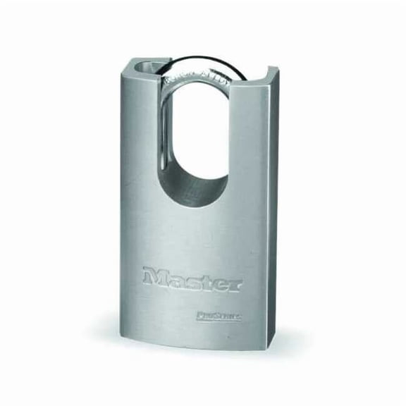Padlock, Keyed Alike, Hidden Shackle, Round Steel Body, Boron Shackle ...