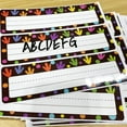 FENGHEMINGA Classroom Name Plates, Black Student Name Tags, 2x7inch ...