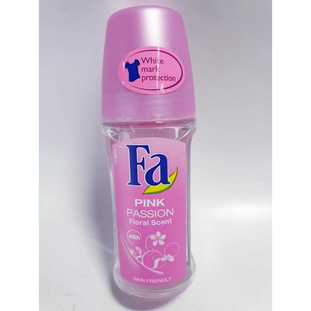 Fa Deodorant 1.7oz Roll-On Pink Passion Lot of 2 - Walmart.com ...