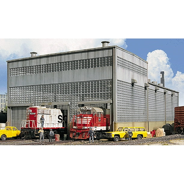 Walthers Cornerstone HO Scale Building/Structure Kit Diesel Service ...