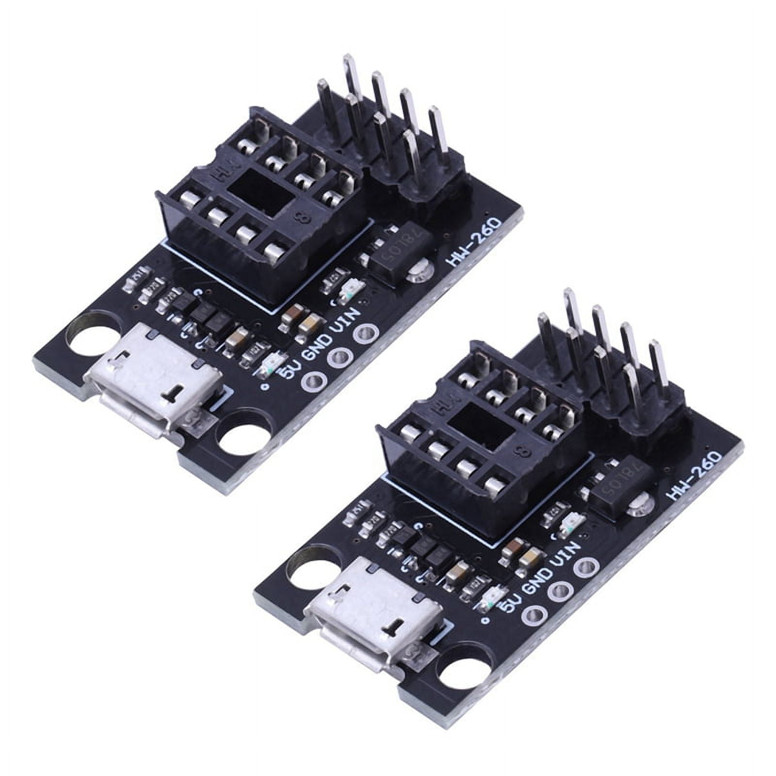 2X Placa de Programador de Desarrollo para ATtiny13A / ATtiny25 ...
