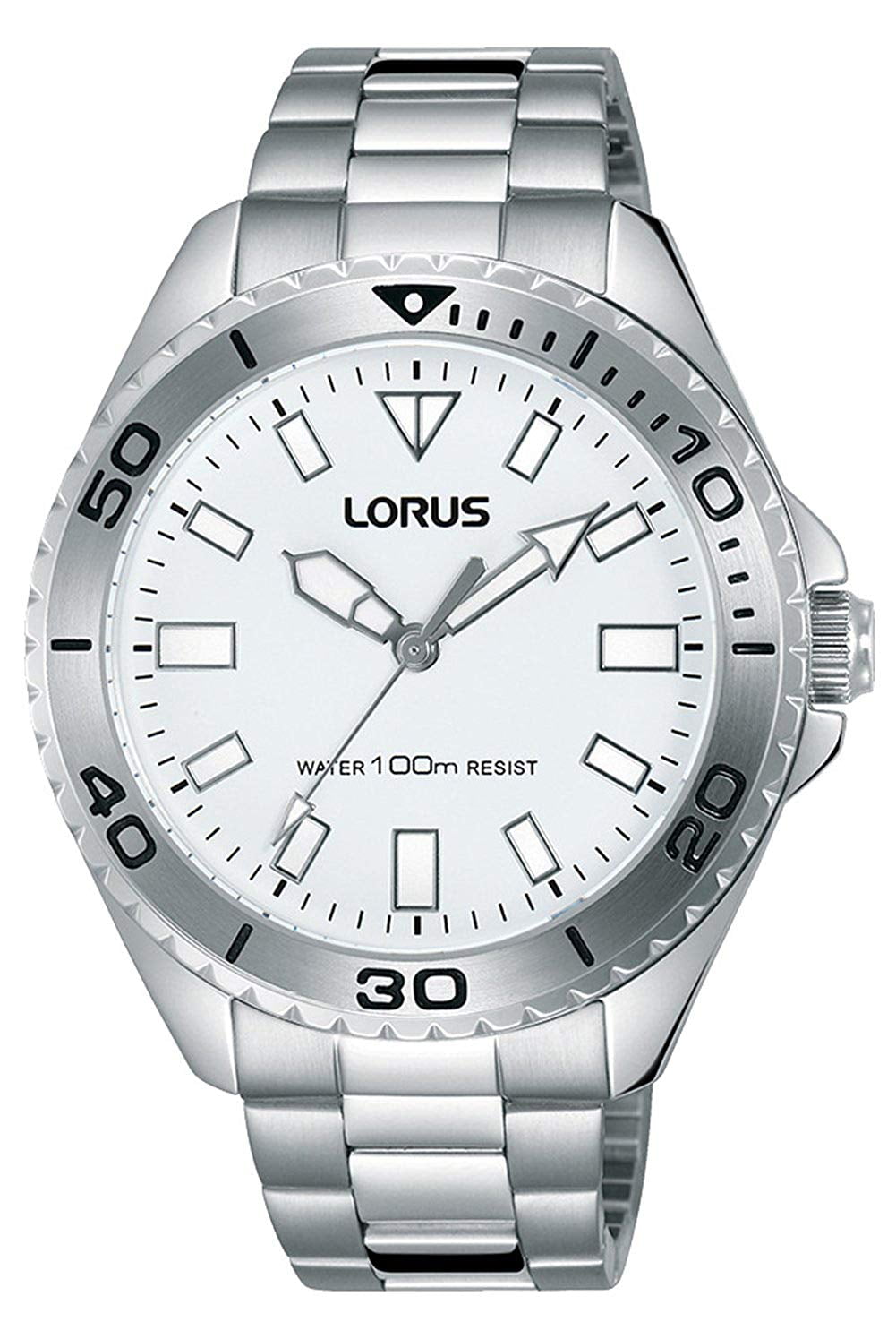 Lorus - WATCH LORUS STAINLESS STEEL WHITE SILVER WOMEN RG205MX9 ...