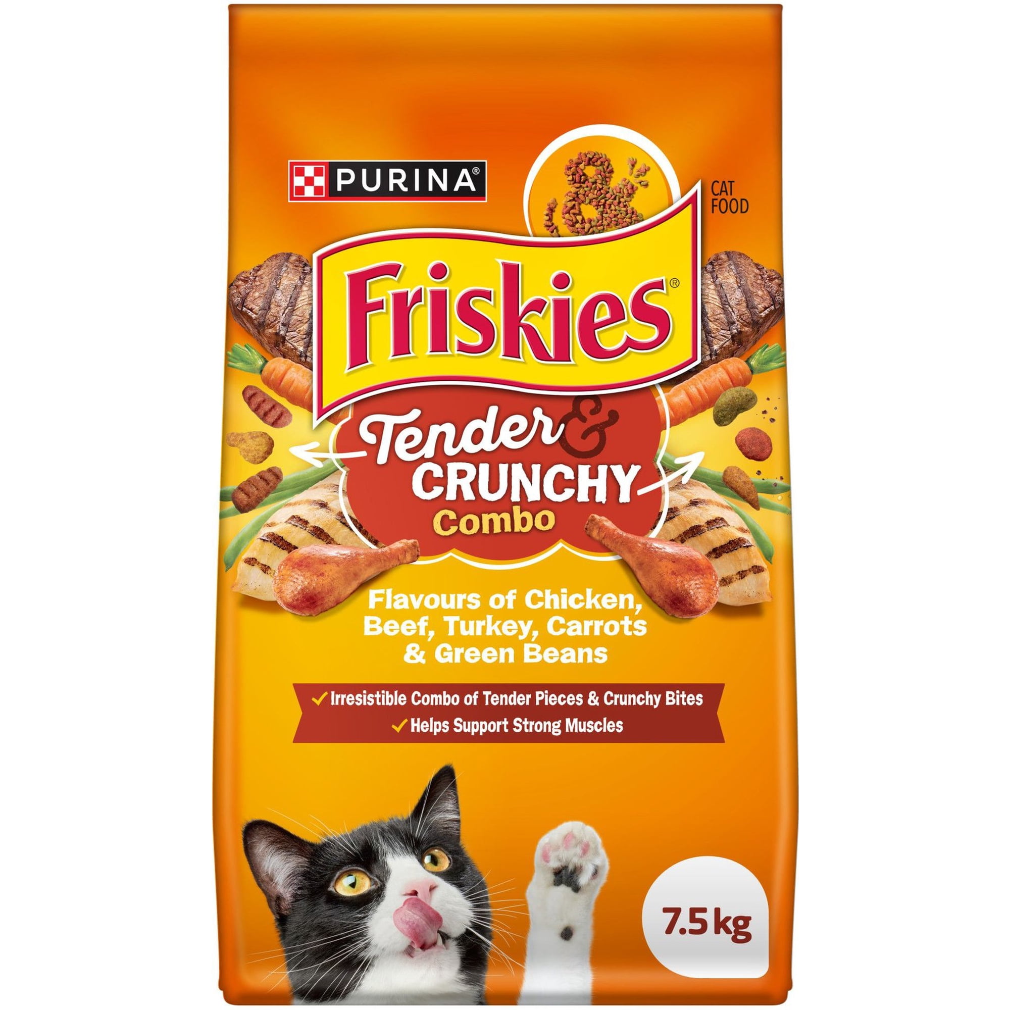 Click here for Friskies Grillers Dry Cat Food  7.5-Kg Bag prices