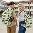 ALAZA Checkered-h8 Print Student Backpack School Bookbag Large Laptop ...