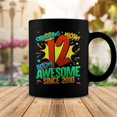 12Th Birthday Comic Style Awesome Since 2010 12 Year Old Coffee Mugs ...