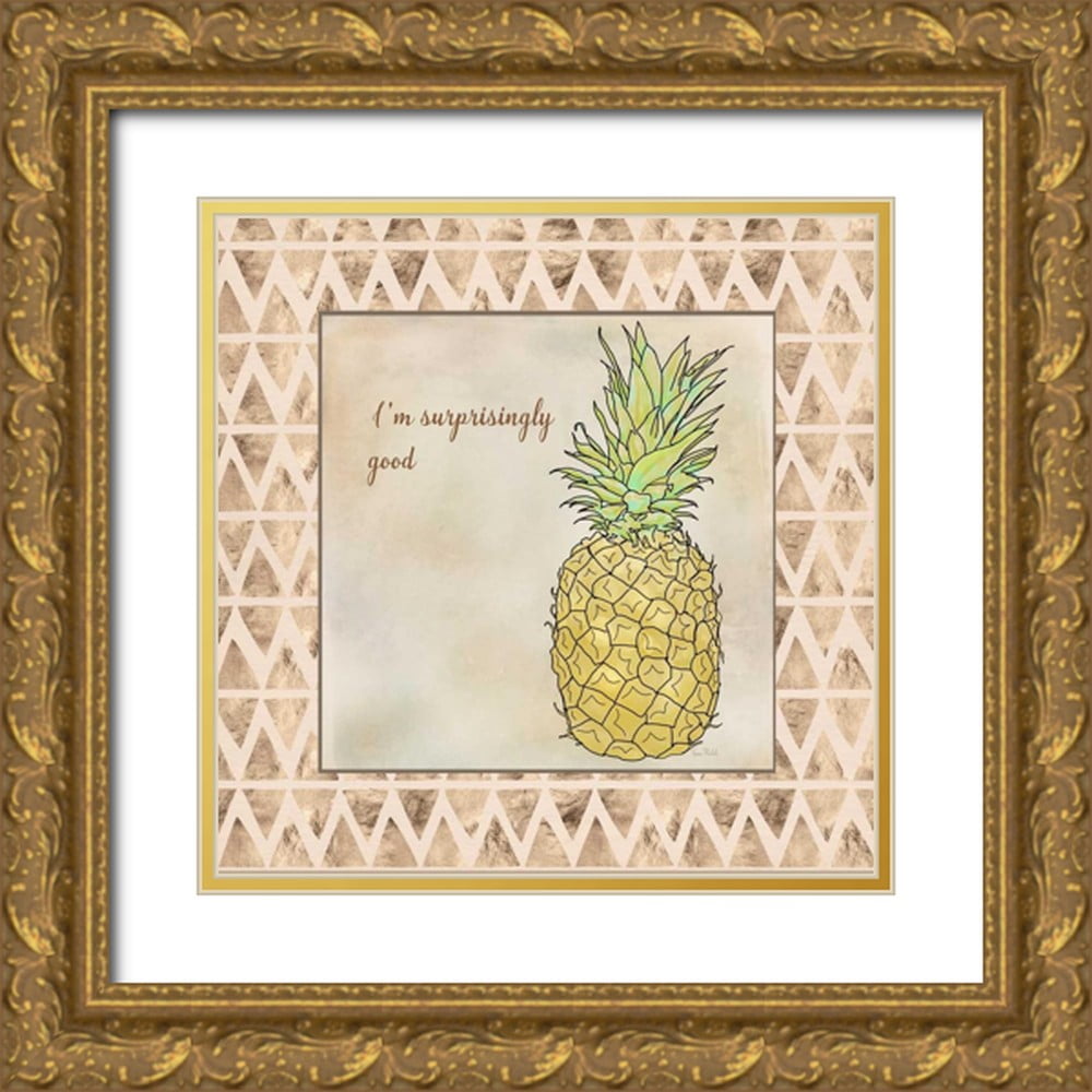 Murdock, Ramona 20x20 Gold Ornate Wood Framed with Double Matting ...