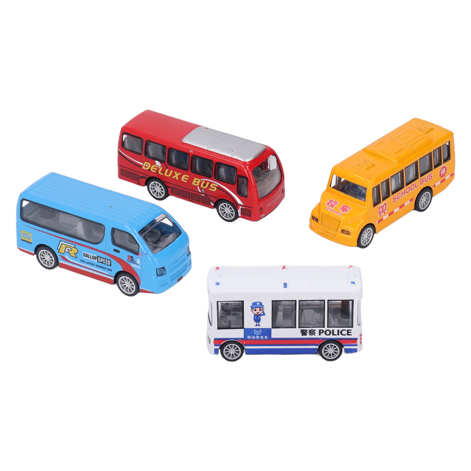 Click here for Ccdes Bus Toys Cars Set  4pcs Die Cast Vehicles  A... prices