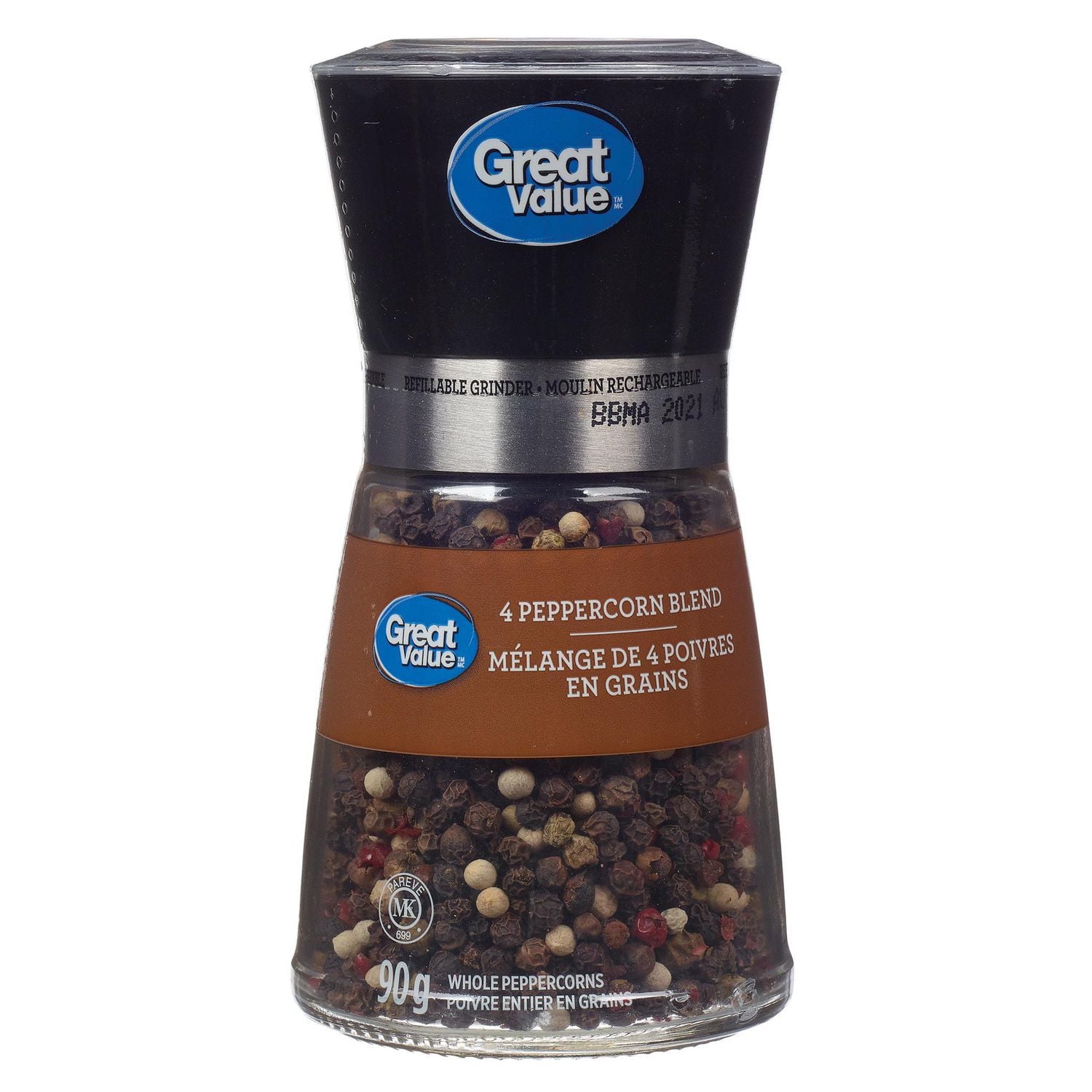 Click here for Great Value 4 Peppercorn Blend 90 G prices