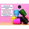 Ecoffee Cup 14 oz Bamboo Fiber Silicone Lid Travel Coffee Cup - Walmart ...