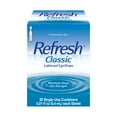 Refresh Classic Lubricant Eye Drops Preservative-Free Tears, 0.4 ml, 30 ...