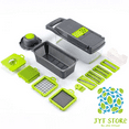 JYT Quick Tool - 12-in-1 Vegetable Chopper, Slicer, Cutter with ...