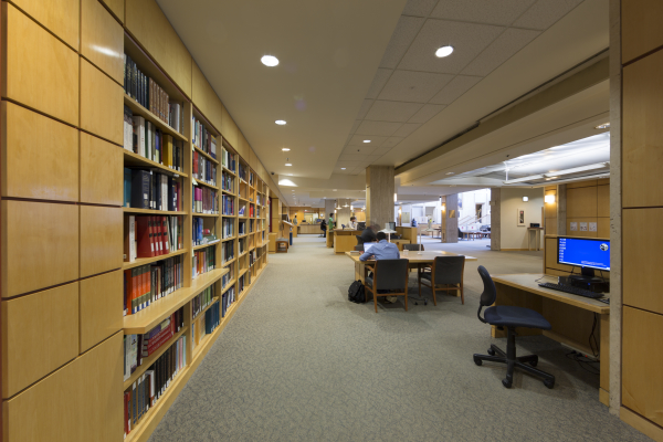 Print: The Milton S. Eisenhower Library, Part Of The Johns Hopkins ...