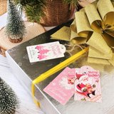 Wrapables Festive Fun Christmas Holiday Gift Tags for Gift-Wrapping ...
