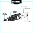 HART Battery Powered 4 Volt Rotary Tool Kit with Accessories - Walmart.com